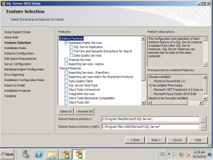 Cómo instalar SQL Server 2012