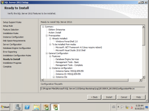 Cómo instalar SQL Server 2012
