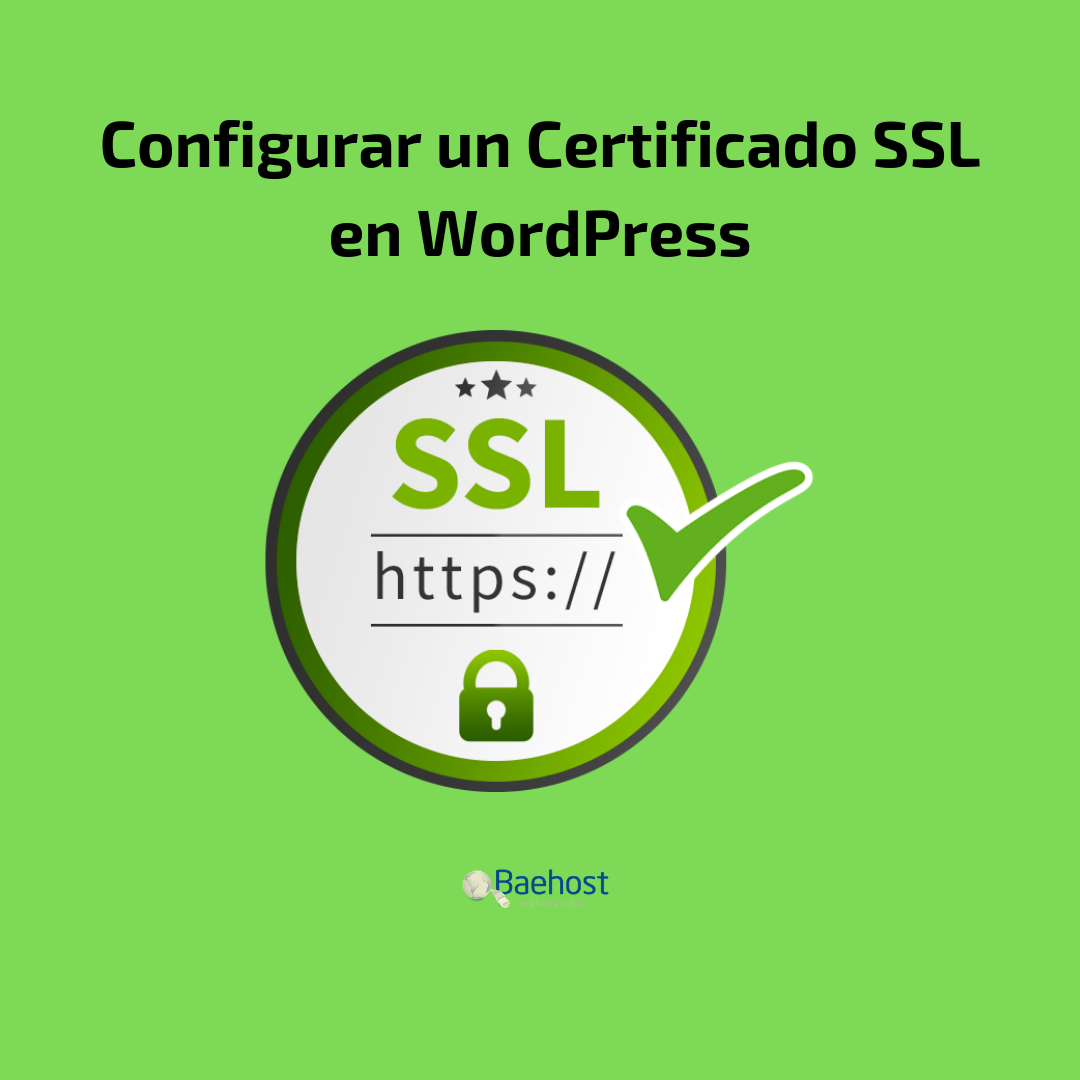 Cómo configurar SSL en Wordpress - BAEHOST.com | Nuestro Blog